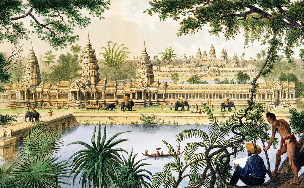 Jemer o Khmer- El Imperio Jemer en Angkor (Reino de Camboya ...