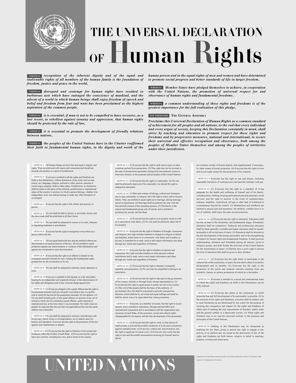 Declaración Universal de Derechos Humanos | Qué son los Derechos ...