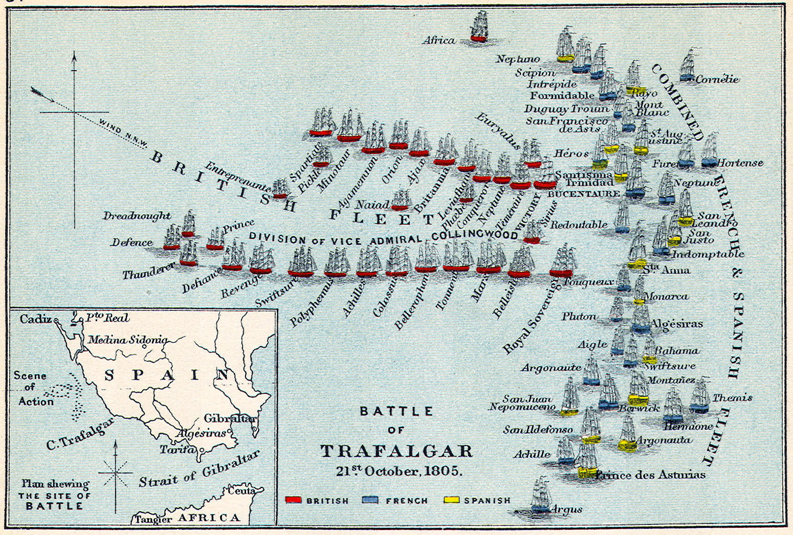 La Batalla de Trafalgar - Antecedentes, Personajes, Países, Batalla y ...